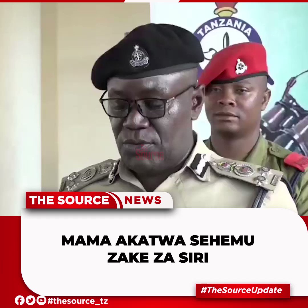 The Source Initiative on Twitter: "Jeshi la Polisi mkoani Mwanza limewakamata watu watatu ...