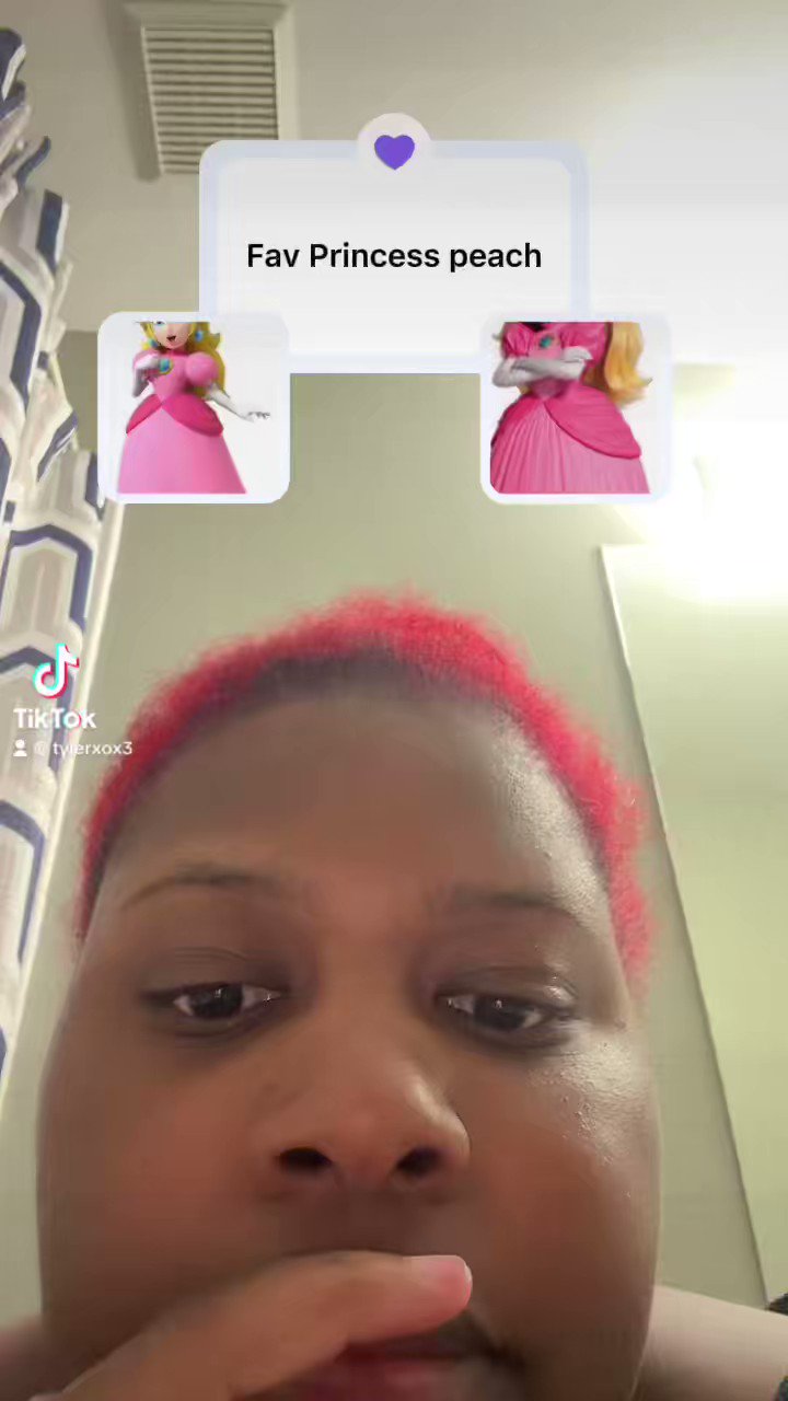Spunkbunker♡ On Twitter This Princess Peach Filter On Tiktok Is