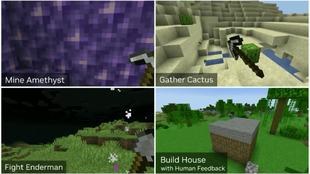 Aran Komatsuzaki on Twitter: "Voyager: An Open-Ended Embodied Agent with Large Language Models ...