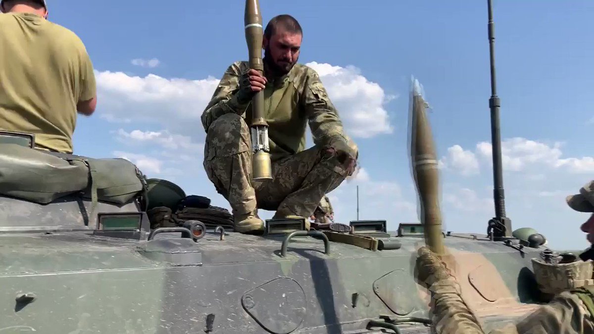 MilitaryLand.net on Twitter: "📽️Soldiers of Ukrainian 22nd Mechanized Brigade mastering ...