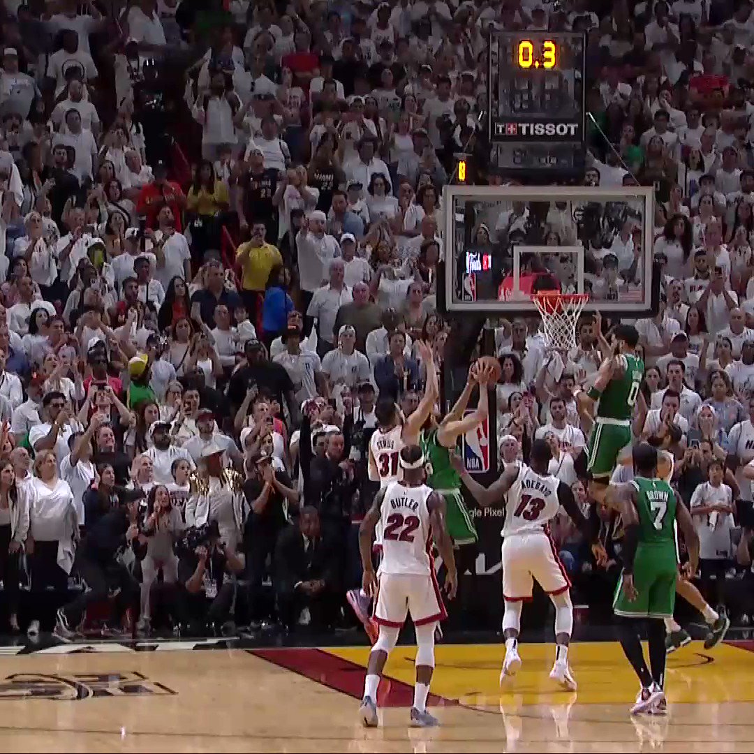 NBA on Twitter: "AS CLOSE AT IT GETS 🤯 DERRICK WHITE WINS GAME 6 AT THE BUZZER. #TissotBuzzerBeater"