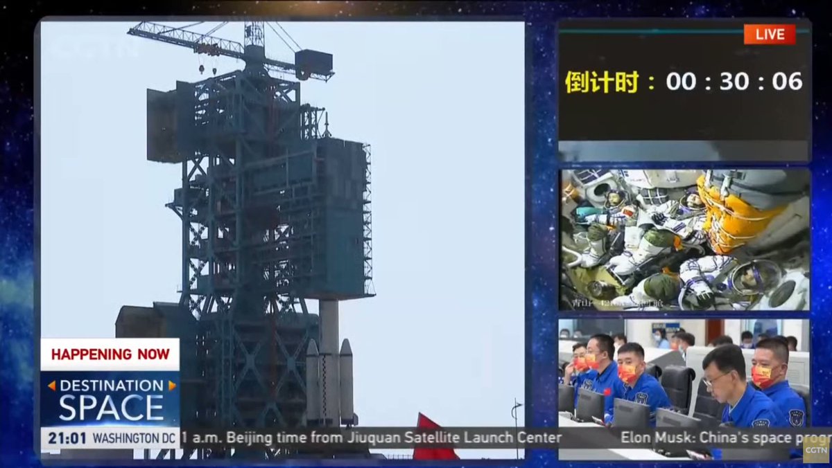 Chris Bergin Nsf On Twitter T 30 Minutes To The Shenzhou 16 Launch