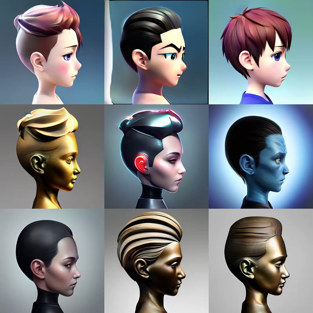 Face Reference For 3d Modeling Hd