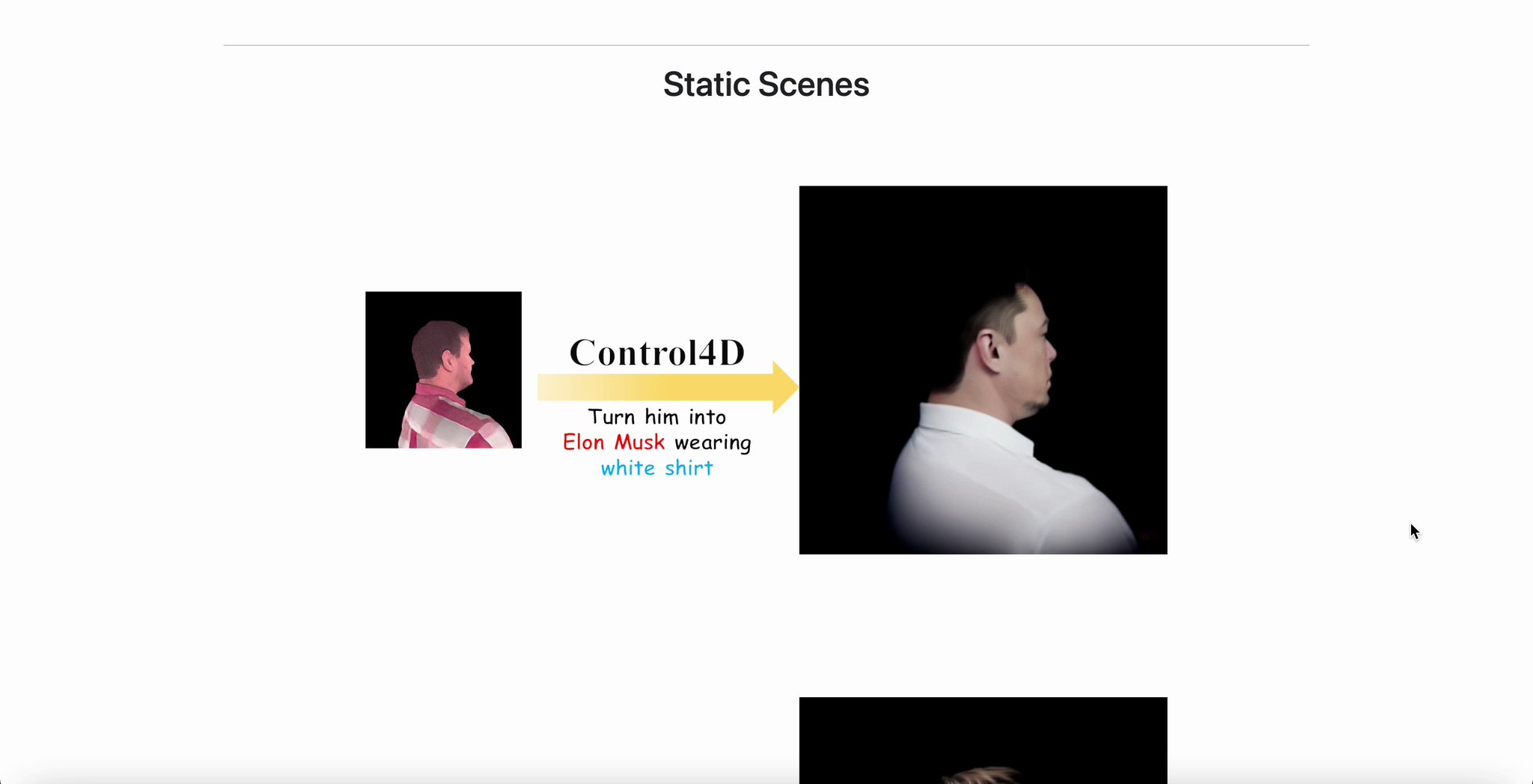 AK on Twitter: "Control4D: Dynamic Portrait Editing by Learning 4D GAN from 2D Diffusion-based ...