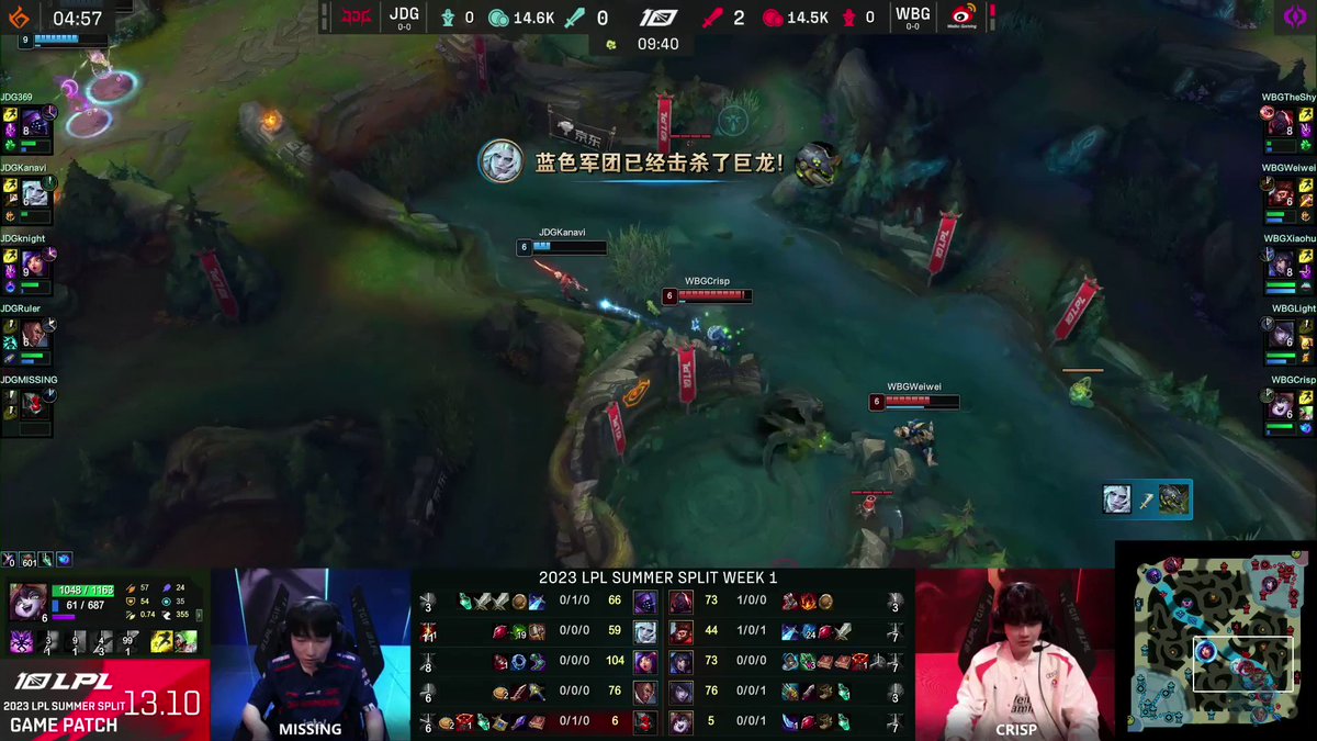 LPL on Twitter: "WBG Crisp does NOT give up any kills."