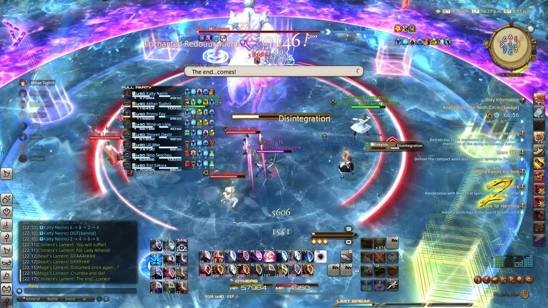 Katty on Twitter: "closest enrage call so far? :^) #FFXIV p9s https://t.co/lLTan2Cunx" / Twitter