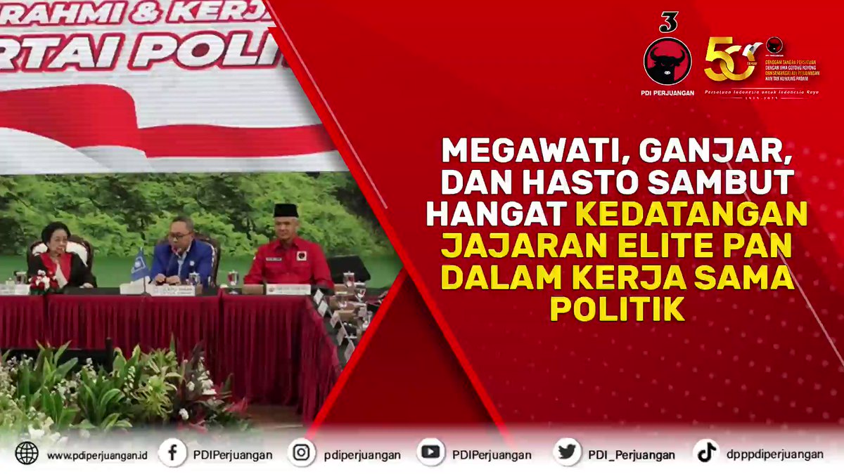 PDI Perjuangan on Twitter: PDI Perjuangan on Twitter:
