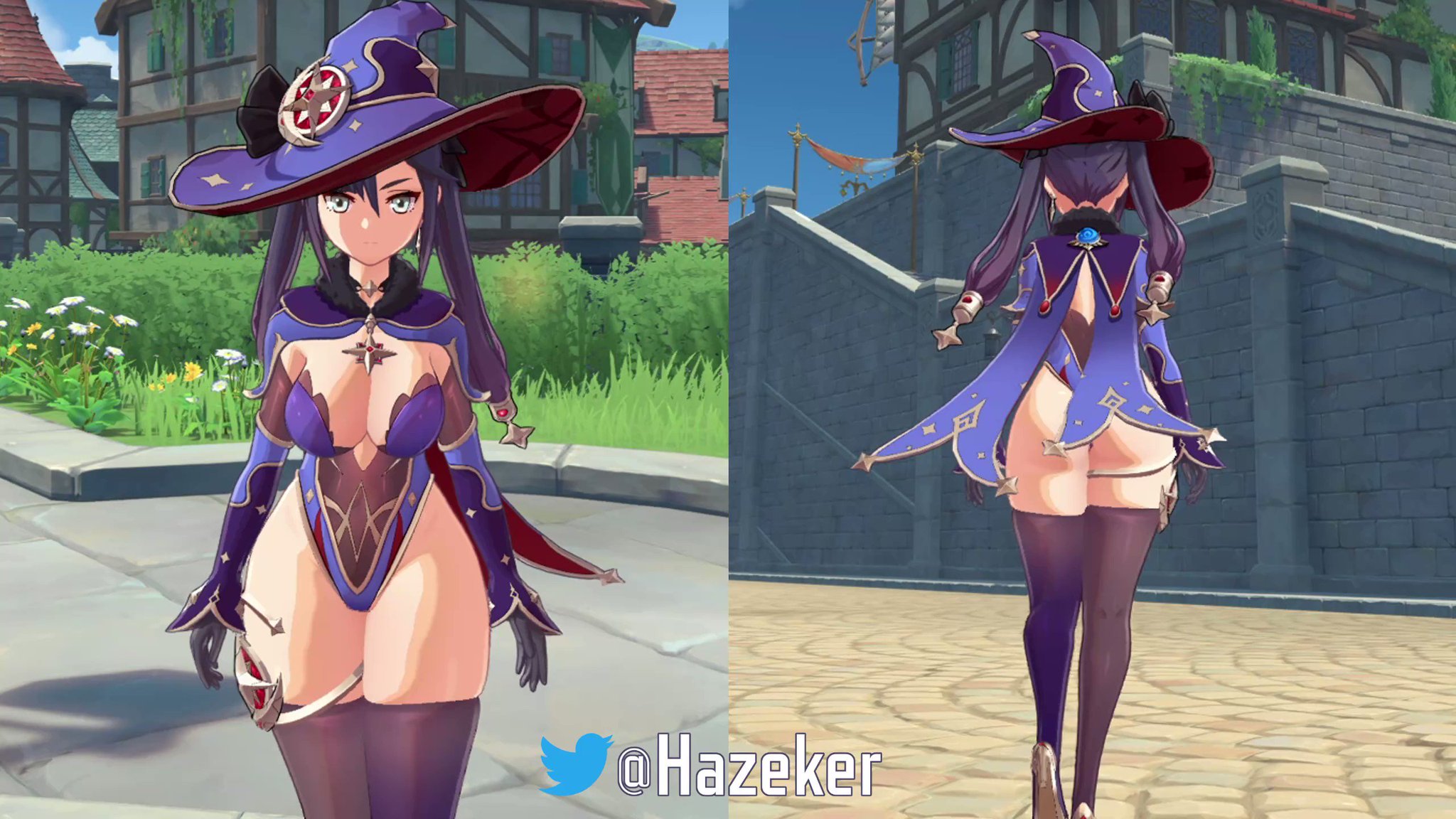 ACE♠️ on Twitter: "RT @Hazeker: Bottom Heavy Mona - v2.0 -New Body mesh -New Variants -Custom 4k ...