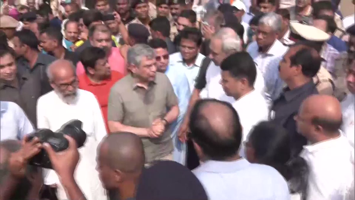 Kalinga TV on Twitter: "#WATCH | Odisha CM Naveen Patnaik takes stock of the situation at the ...