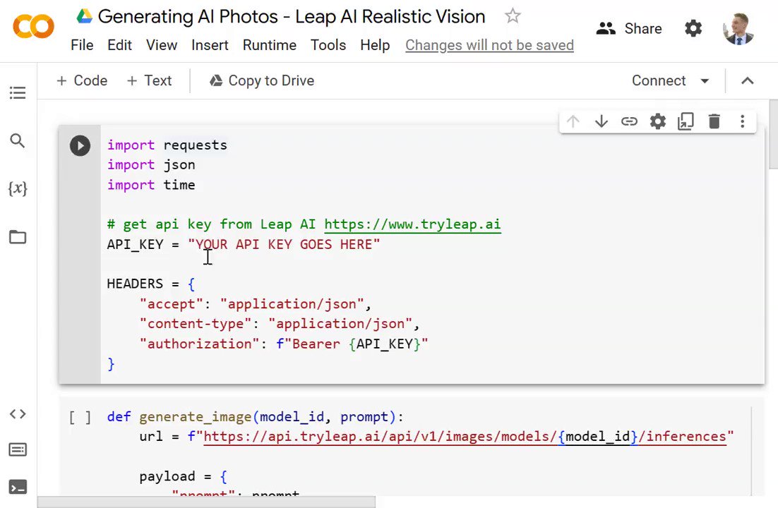 あるる ChatGPT × AIツール on Twitter: "1. 以下のリンクにアクセス @leap_api のRealistic Visionモデルを使用して、テキストプロンプトから ...