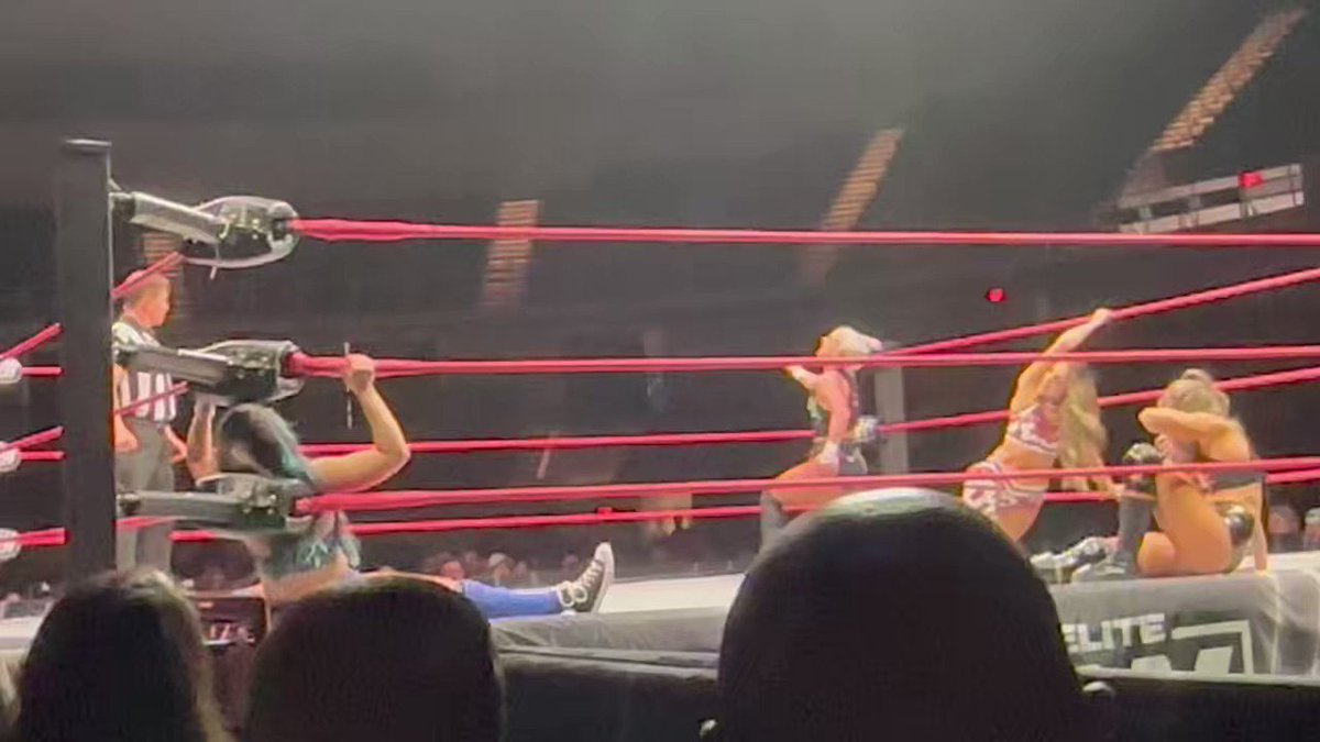 Leah. on Twitter: "Anna Jay vs Skye Blue vs Britt Baker vs Toni Storm (AEW Women’s Title) # ...