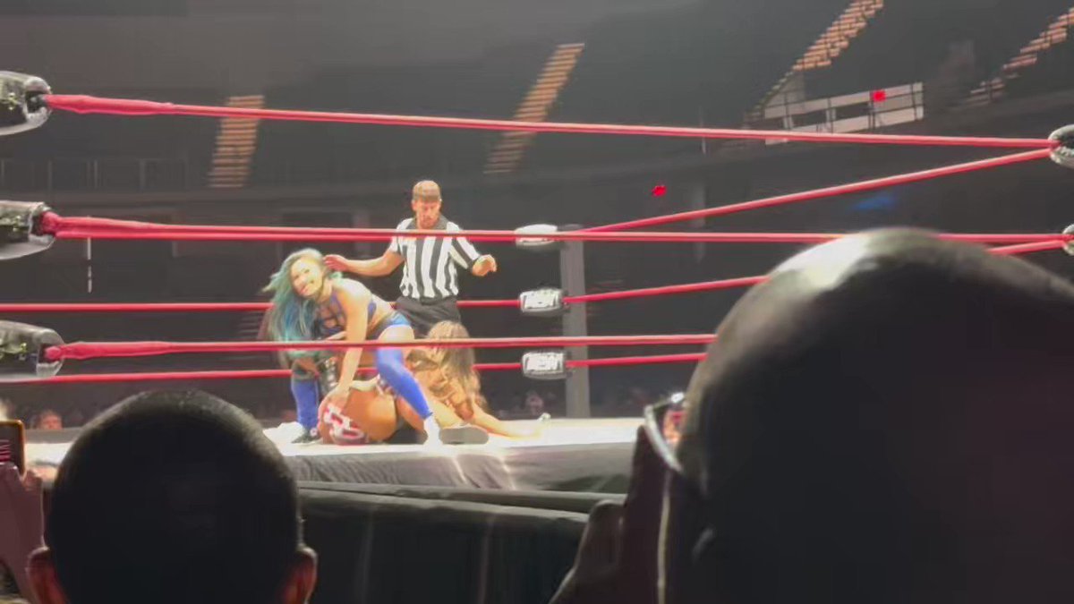 Leah. on Twitter: "Anna Jay vs Skye Blue vs Britt Baker vs Toni Storm (AEW Women’s Title) # ...