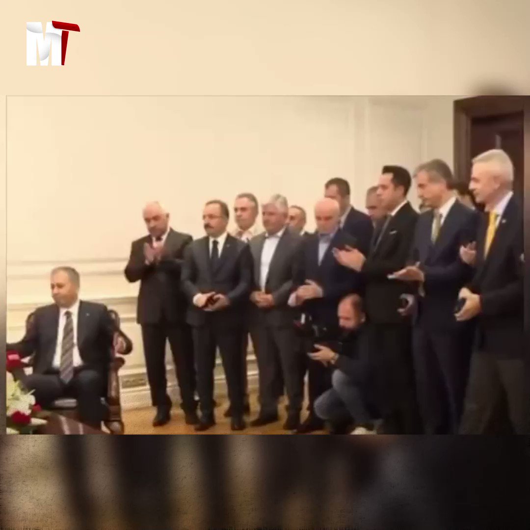 ميديا ترك Media Türk Tv On Twitter لحظة تسلم علي يرلي كايا منصب