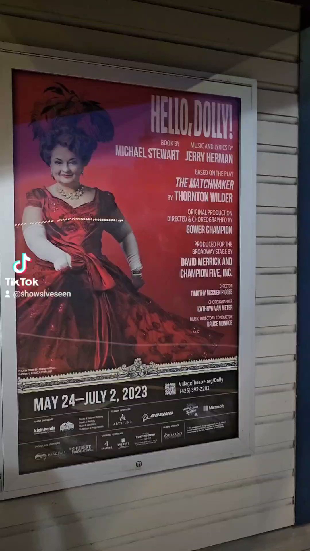 Shows I've Seen on Twitter: ""Hello, #Dolly!" #musical at @Village_WA ...