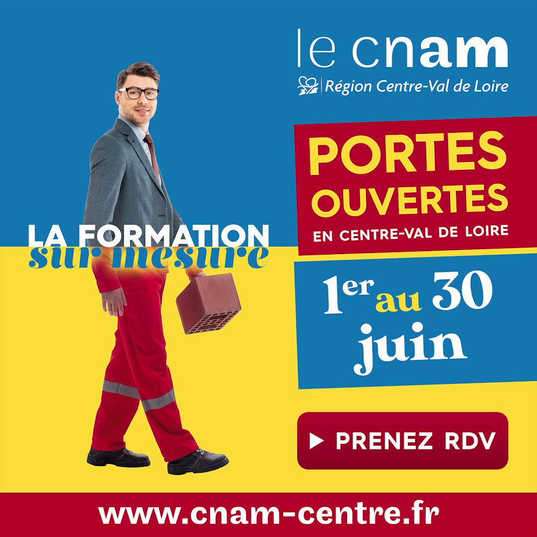 Cnam-centre on Twitter: "📣 Prenez RDV aux JPO du #Cnamcentre ! 🌞 Inscrivez-vous dès maintenant ...