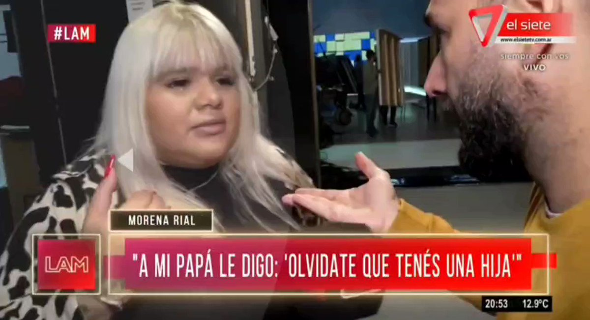 Real Time 📈 On Twitter La Que Se Lleva Bien Con Su Padre Es More Rial