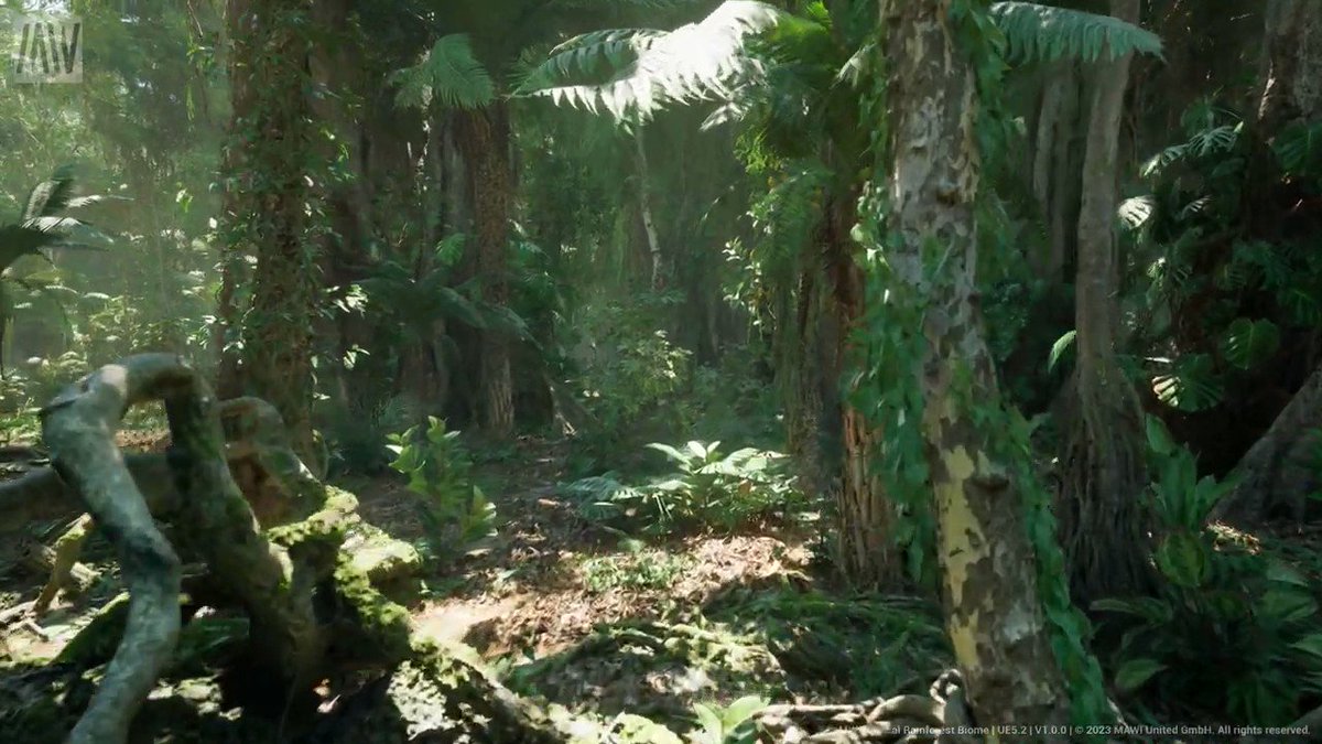 80 LEVEL on Twitter: ".@MAWIUnited has released Tropical Rainforest Trees Biome, a new asset ...