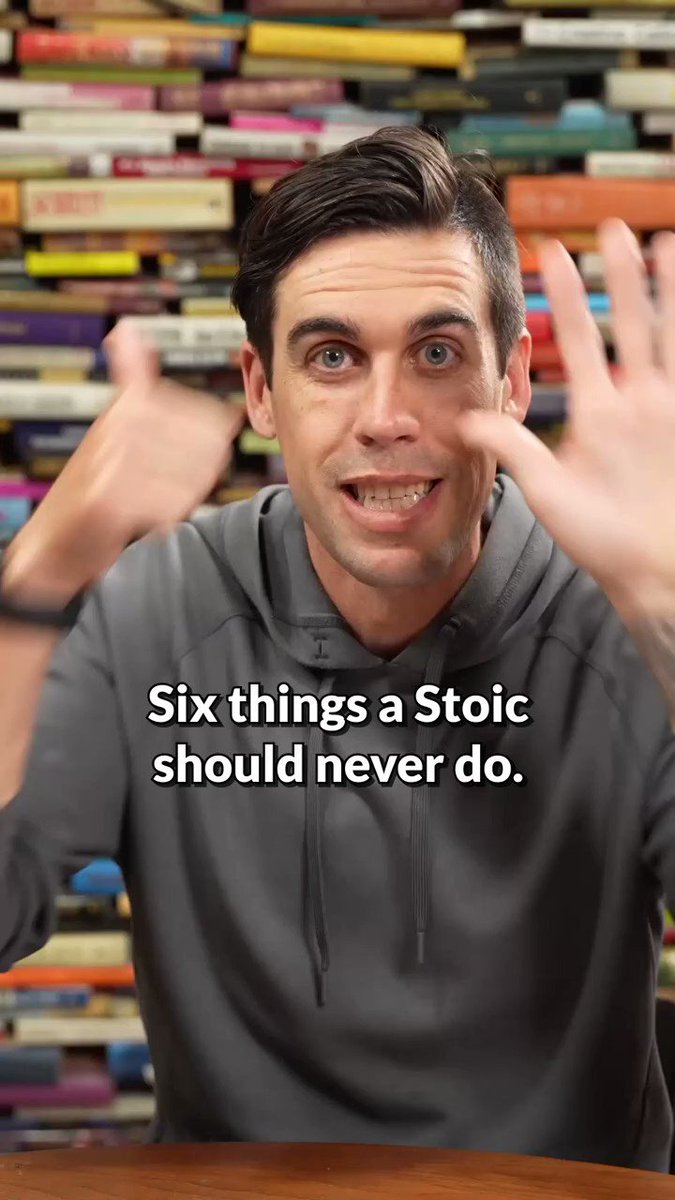 Daily Stoic On Twitter 6 Things You Should Never Do According To The