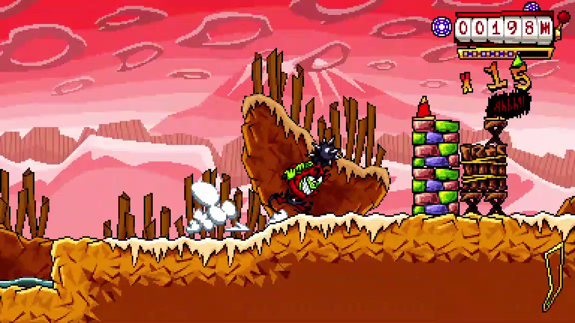 Grit Frame Kris F On Twitter Like Play The New Antonblast Demo The Dash Is Literally The