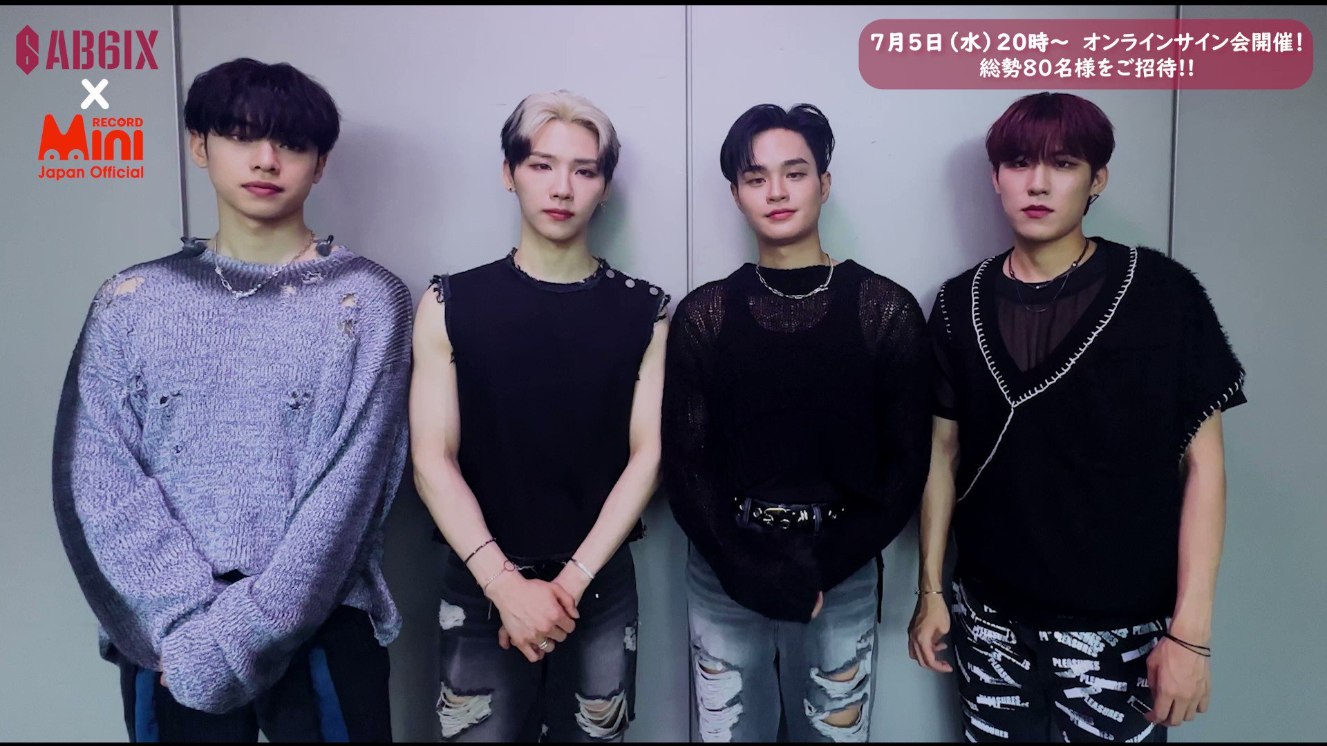 MINIRECORD JAPAN OFFICIAL on Twitter: "[#AB6IX ] x #MinirecordJapan 【THE FUTURE IS OURS : LOST ...