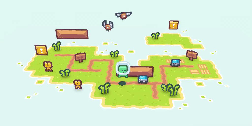 Kenney on Twitter: "You can also use my 2D #pixelart game assets to create 3D worlds! Assets ...