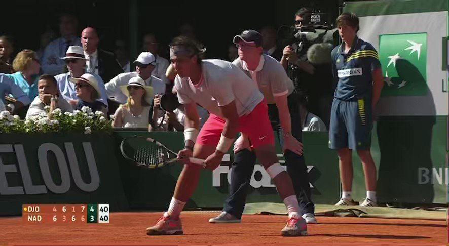 عشاق التنس Arab Tennis On Twitter 🔙 محظوظ من شاهد مُباراة رافا X نوفاك في نصف نهائي رولان