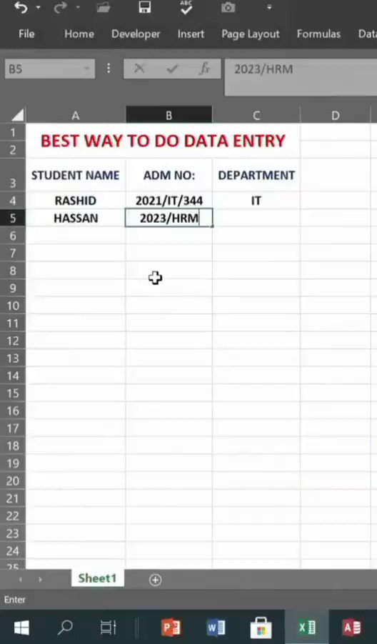 Tech Burrito on Twitter: "This is one of the best ways to do data entry. Source @ComputerrBooks ...