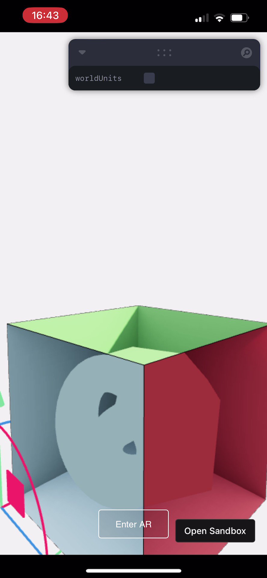 Variant - WebXR + WebAR on Twitter: " from react-three-drei is a very easy way of creating ...