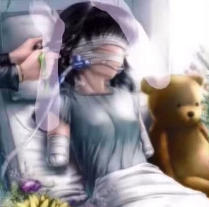 Anime Girl In The Hospital