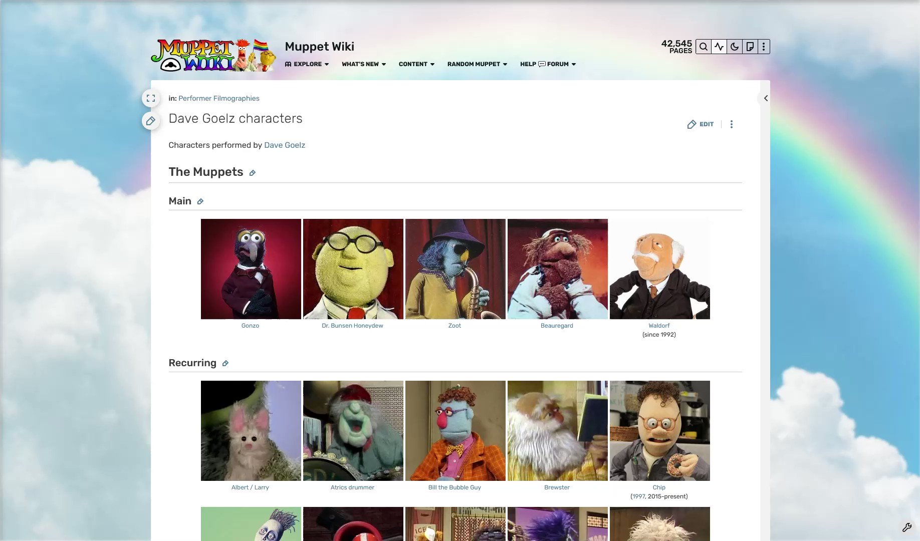 Alexis𓆧 on Twitter: "RT @MuppetWiki: Happy Anniversary, Dave Goelz! 50 years with the Muppets ...