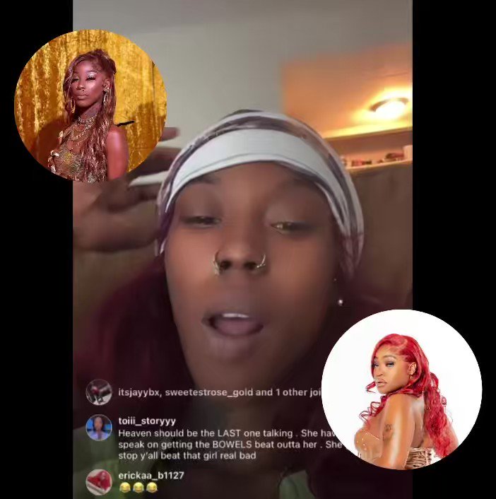 Big Lex Baddie Collection Inc On Twitter Lacey Responds To Heaven 😳