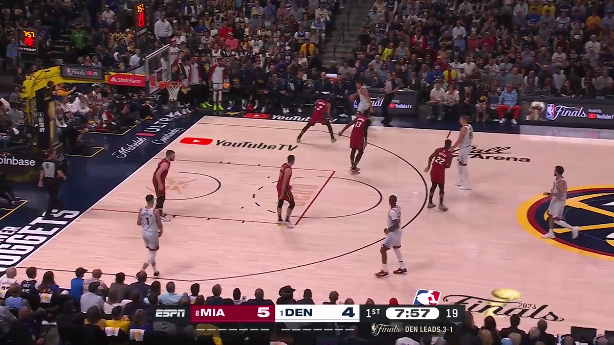 NBA on Twitter: "AG hits the fadeaway Denver leads the series 3-1 with a chance to secure the ...
