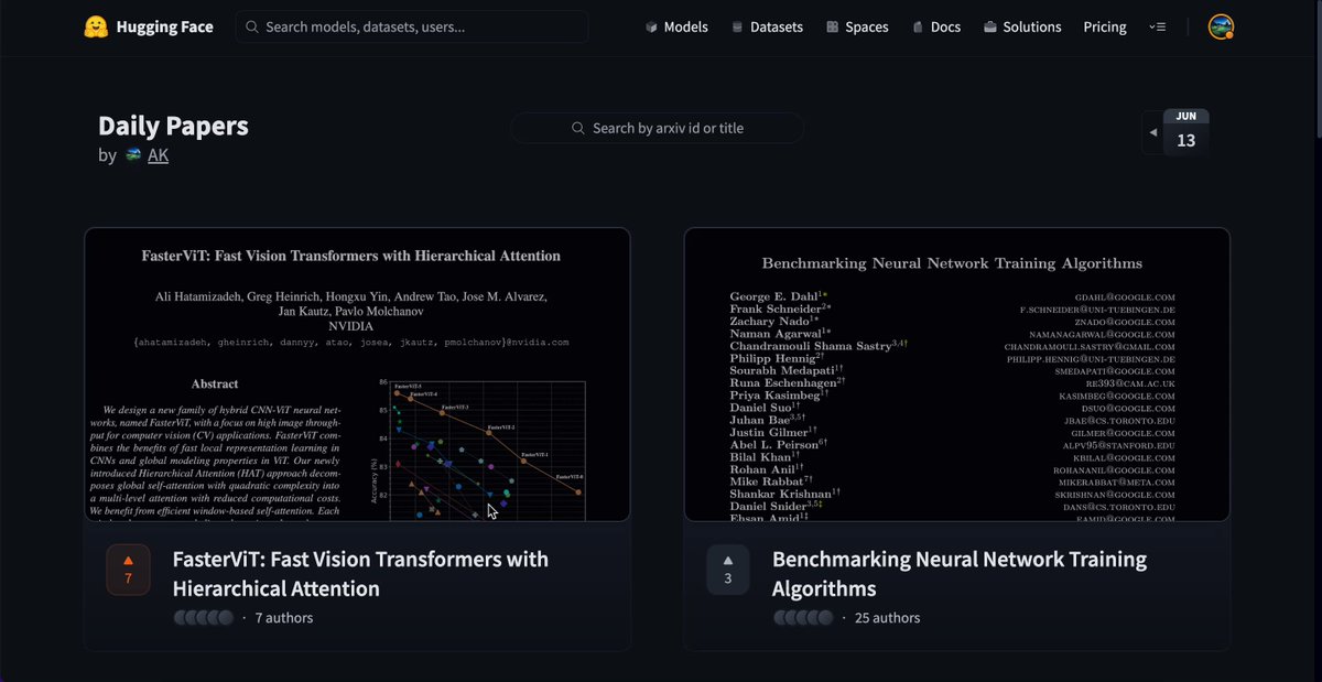 Ak On Twitter Revamped Papers Is Live Check Out The Daily Papers Feed