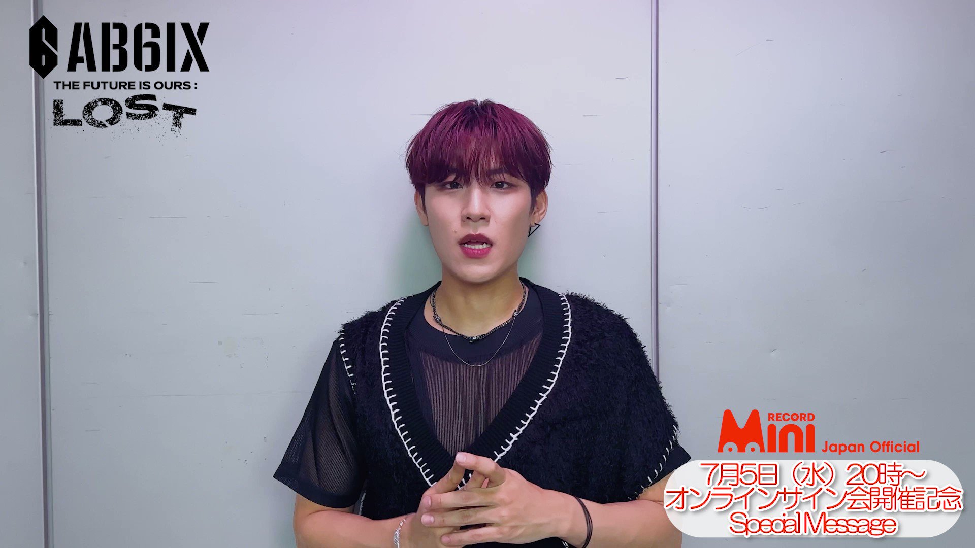MINIRECORD JAPAN OFFICIAL on Twitter: "[#AB6IX ] x #MinirecordJapan 【THE FUTURE IS OURS : LOST ...