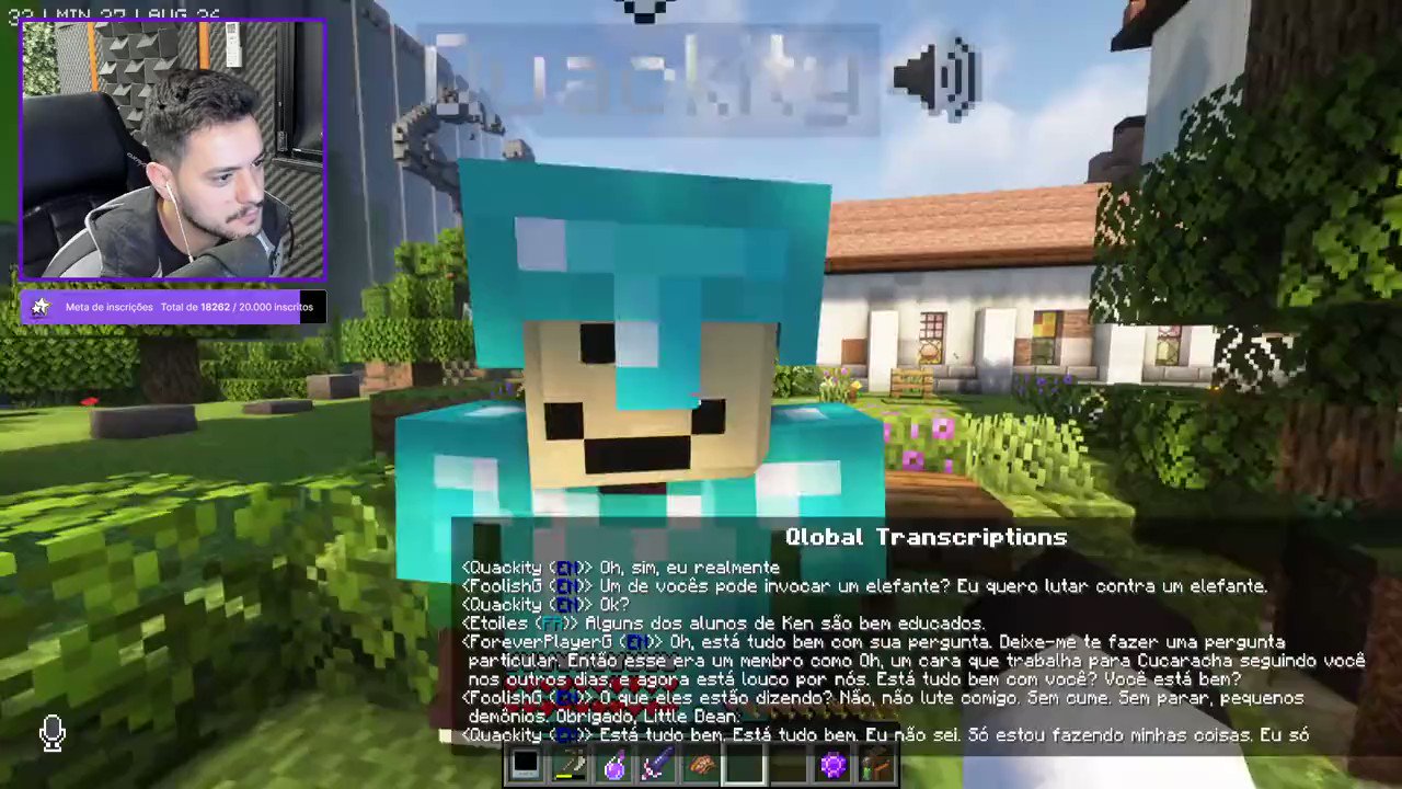 QSMP Global on Twitter: "🔵| Forever -Found out that Foolish, Quackity, Mike and Bad want to be ...