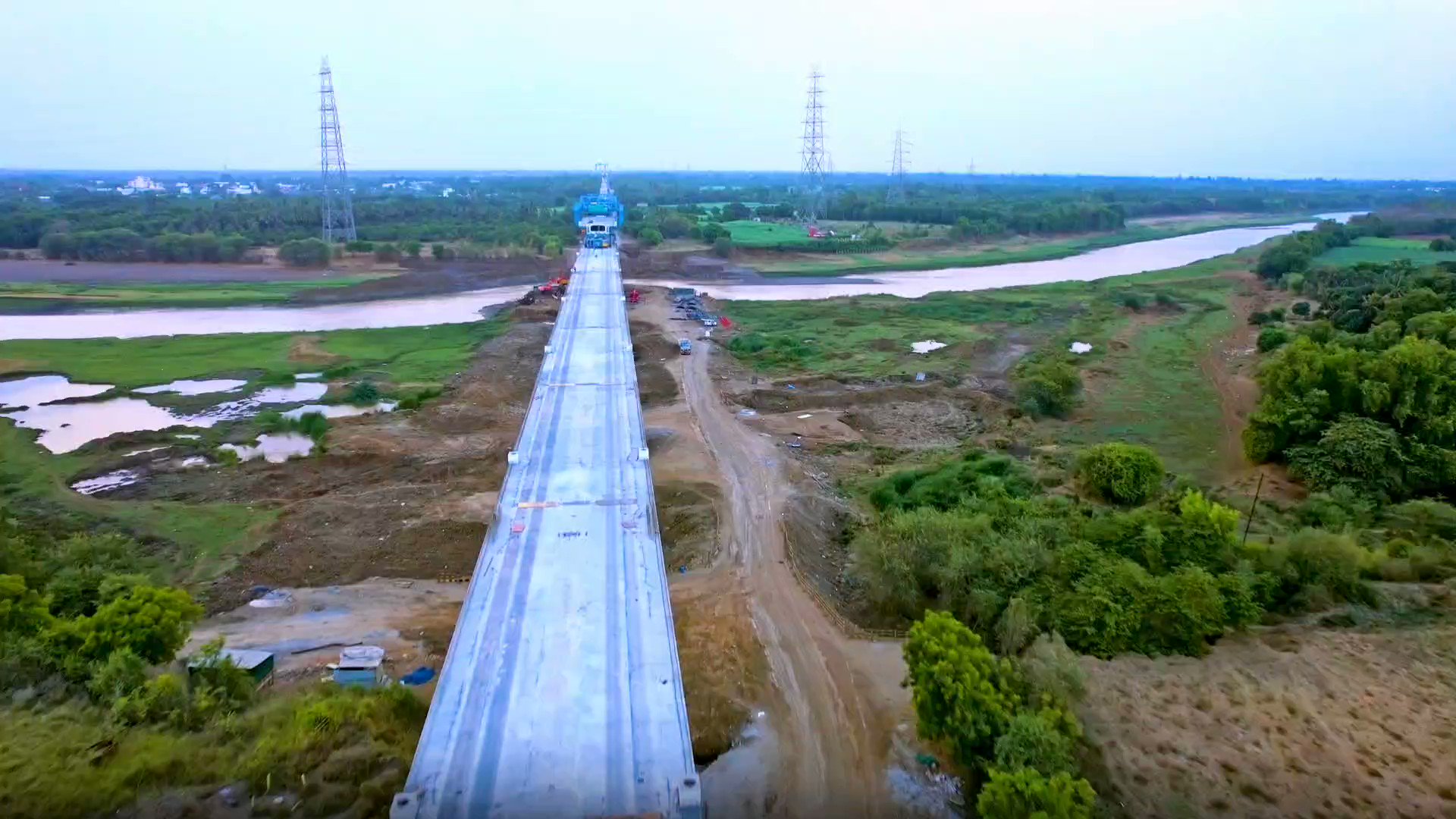 Rajendra B. Aklekar on Twitter: "Second river bridge as part of India's first HSR corridor on ...