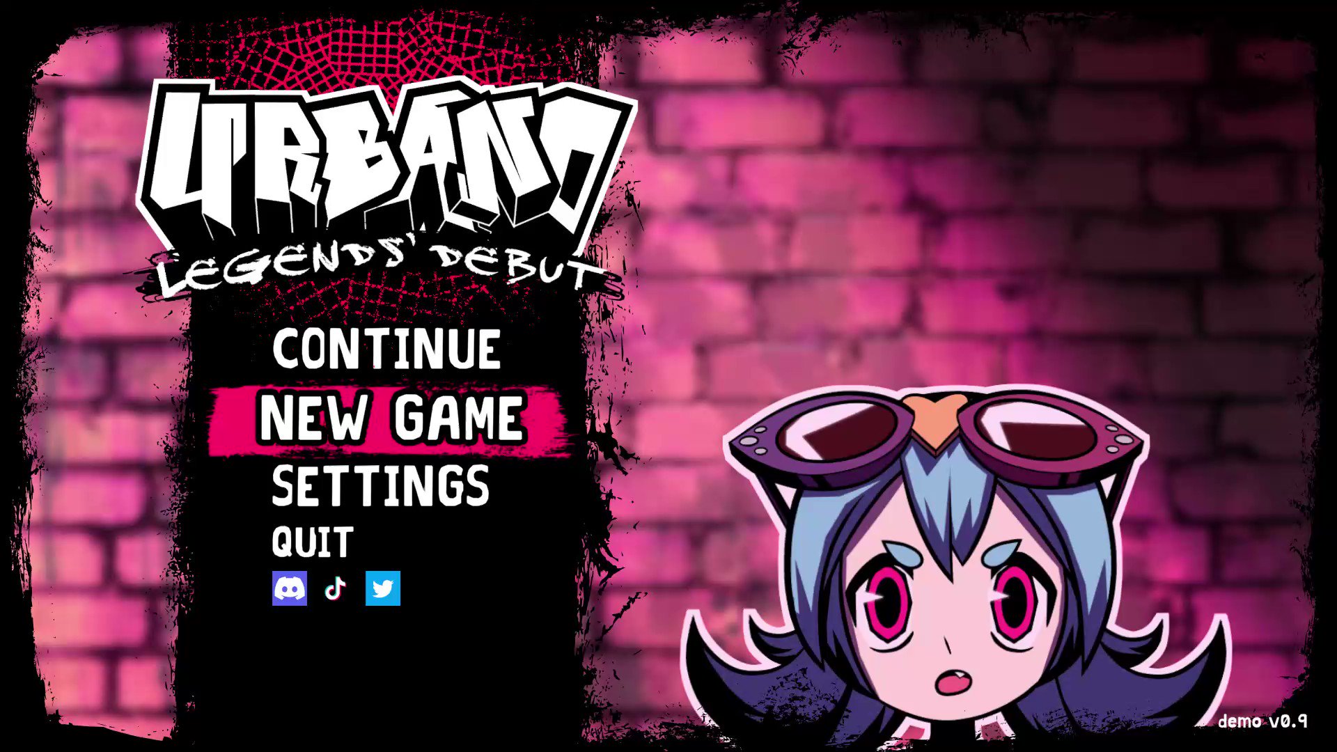 URBANO - KICKSTARTER LIVE NOW on Twitter: "This new title menu scheme is🔥 #indiegames #indiegame ...