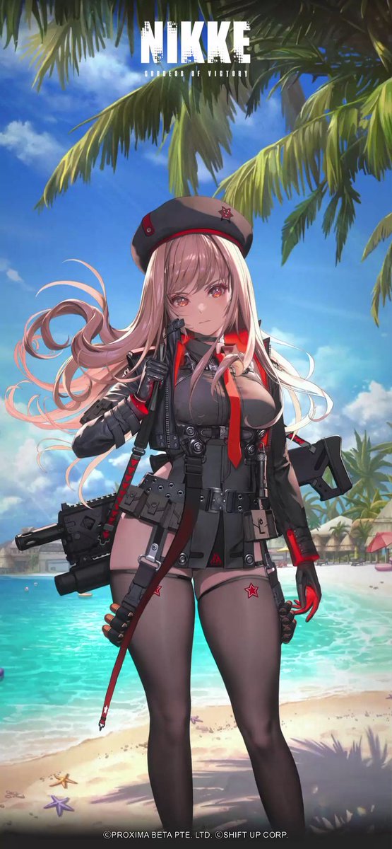 サクラ on Twitter: "RT @NIKKE_japan: 【ロビー壁紙：Summer】 夏イベント開催期間中に限り、ロビー画面が夏仕様に変更されます🔫 指揮官の皆さま、夏をテーマにし ...