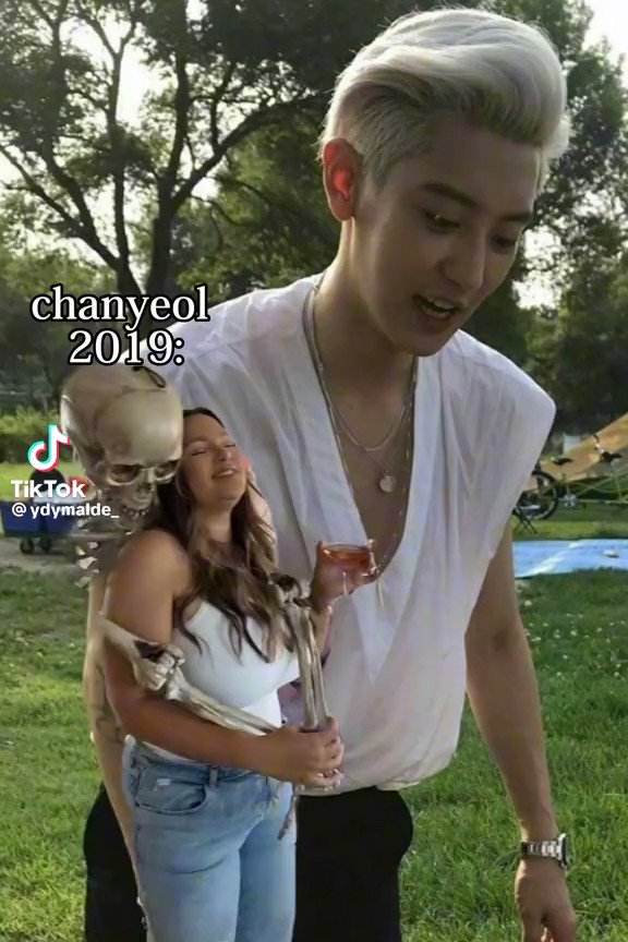 aly on Twitter: "RT @ts_cloud9: blonde undercut Chanyeol is truly unmatched"