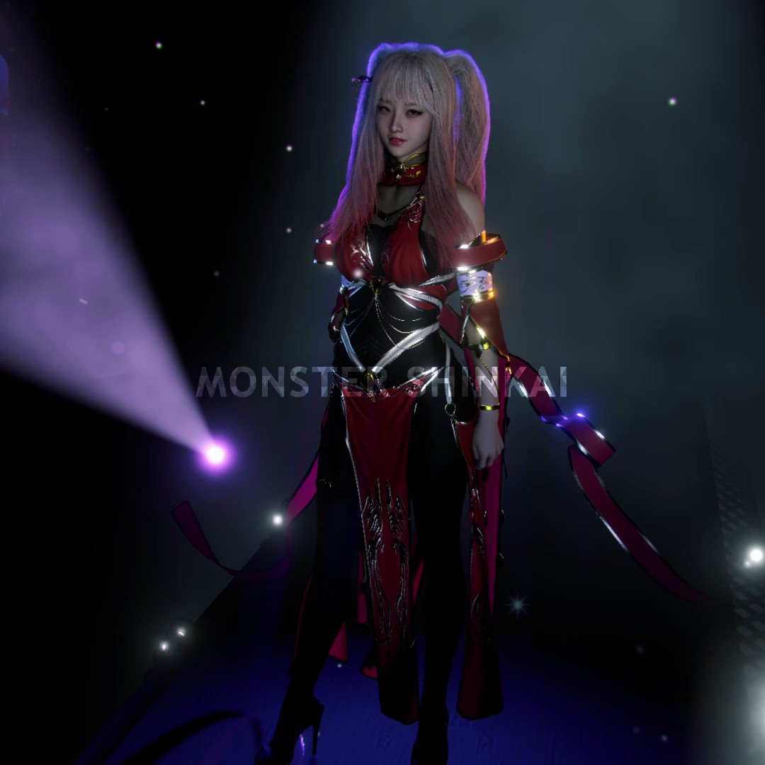 MonsterShinkai on Twitter: "Base scene by VRDollz. Costume by Eros. #virtamate #vam #3D #3DCG"