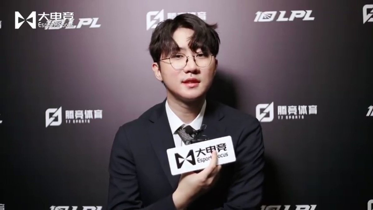 LPL Fanclub on Twitter: "Behind the scenes of Daeny as a WBG's head coach! Daeny: "At first, I ...