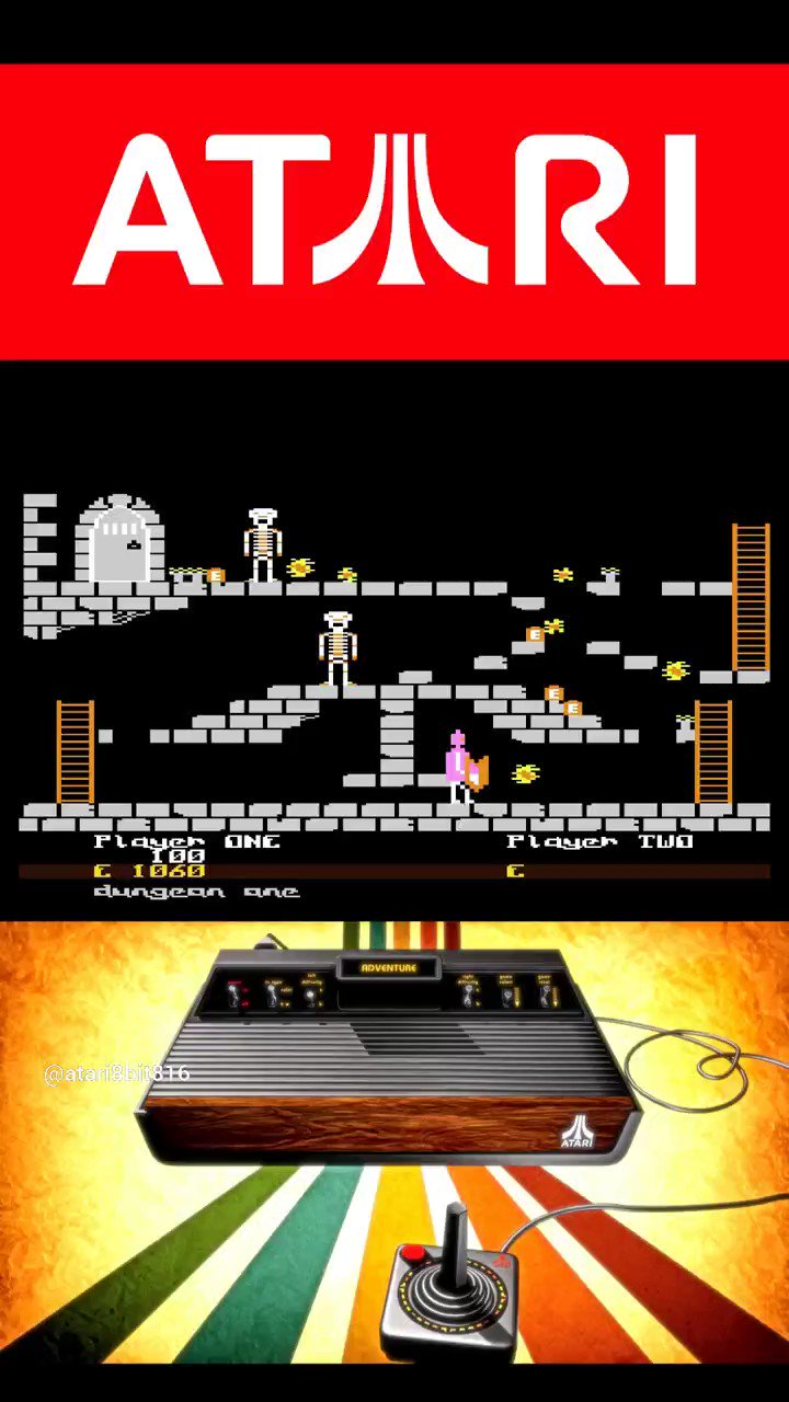 ATARI 8bit on Twitter: "Robot Knights #RETROGAMING #nostalgia #retro https://t.co/L2UVgWdF73 ...