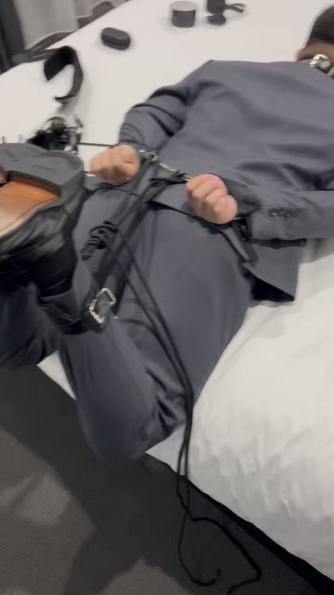 suitedmusclesyd on Twitter: "I’m starting to really enjoy getting tied up. How does my suited ...
