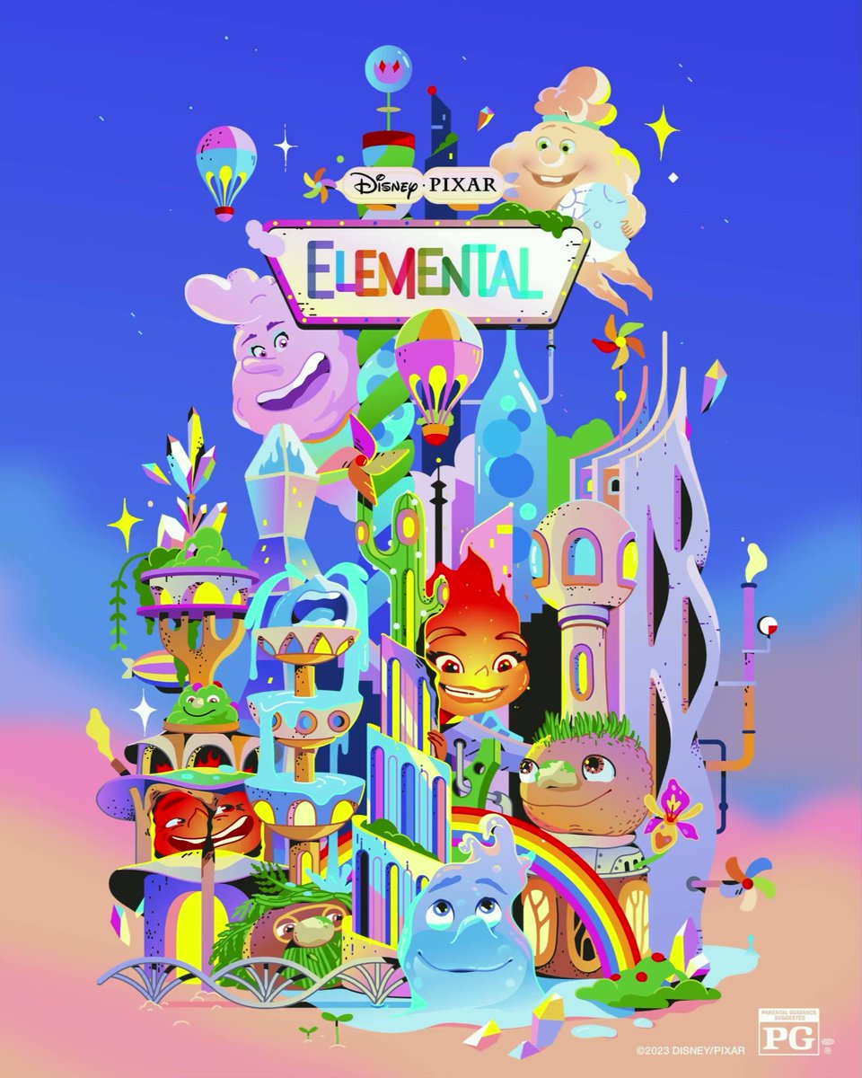 Pixar on Twitter: "They all live by one simple rule: Elements CAN(not ...