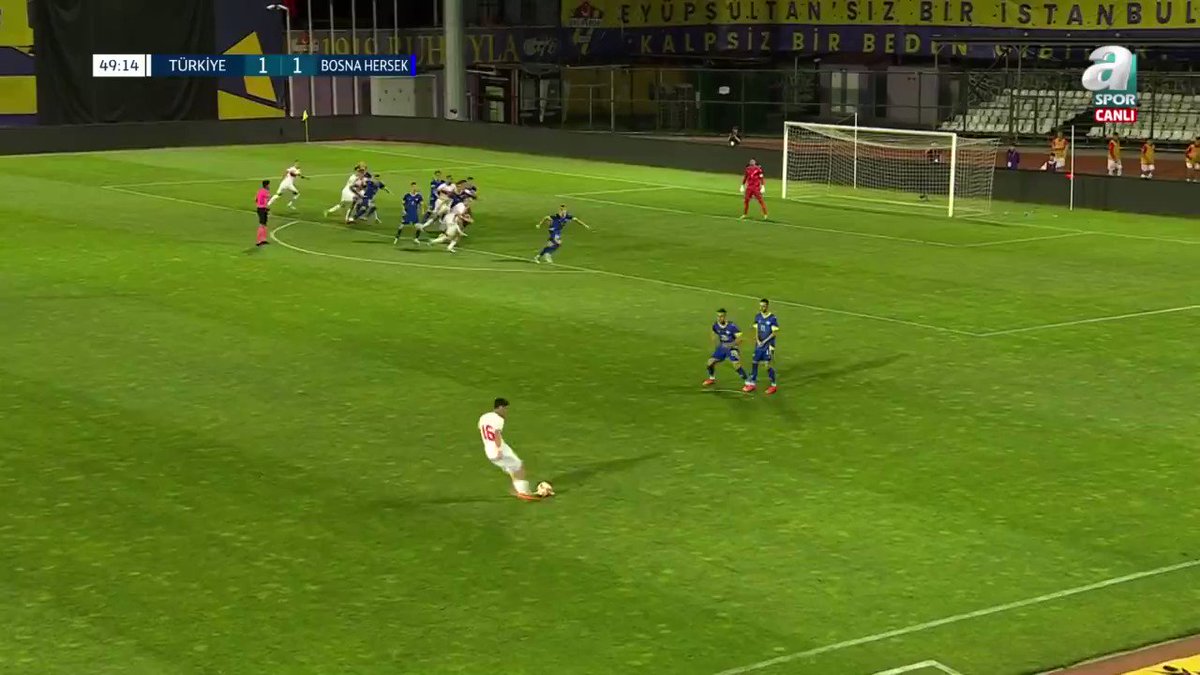 YELLOW RED WALL🦁 on Twitter: "GOL | 🇹🇷 Türkiye (U21) 2-1 Bosna Hersek (U21) 🇧🇦 ⚽️ 50' Emin Bayram"