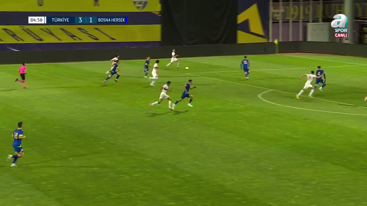 A Spor on Twitter: "GOOL | 🇹🇷 Türkiye (U21) 4 🆚 1 Bosna Hersek (U21) 🇧🇦 ⚽️ Bertuğ 86'"