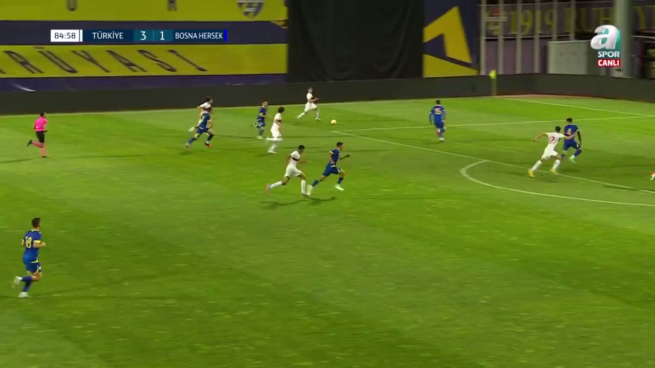 A Spor on Twitter: "GOOL | 🇹🇷 Türkiye (U21) 4 🆚 1 Bosna Hersek (U21) 🇧🇦 ⚽️ Bertuğ 86' https://t ...