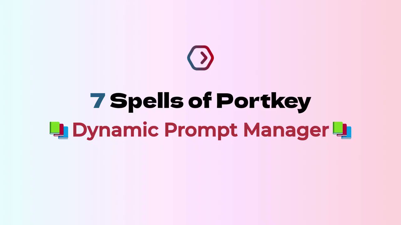 Portkey on Twitter: "Introducing Portkey's 📚 Dynamic Prompt Manager Seamlessly track and revert ...