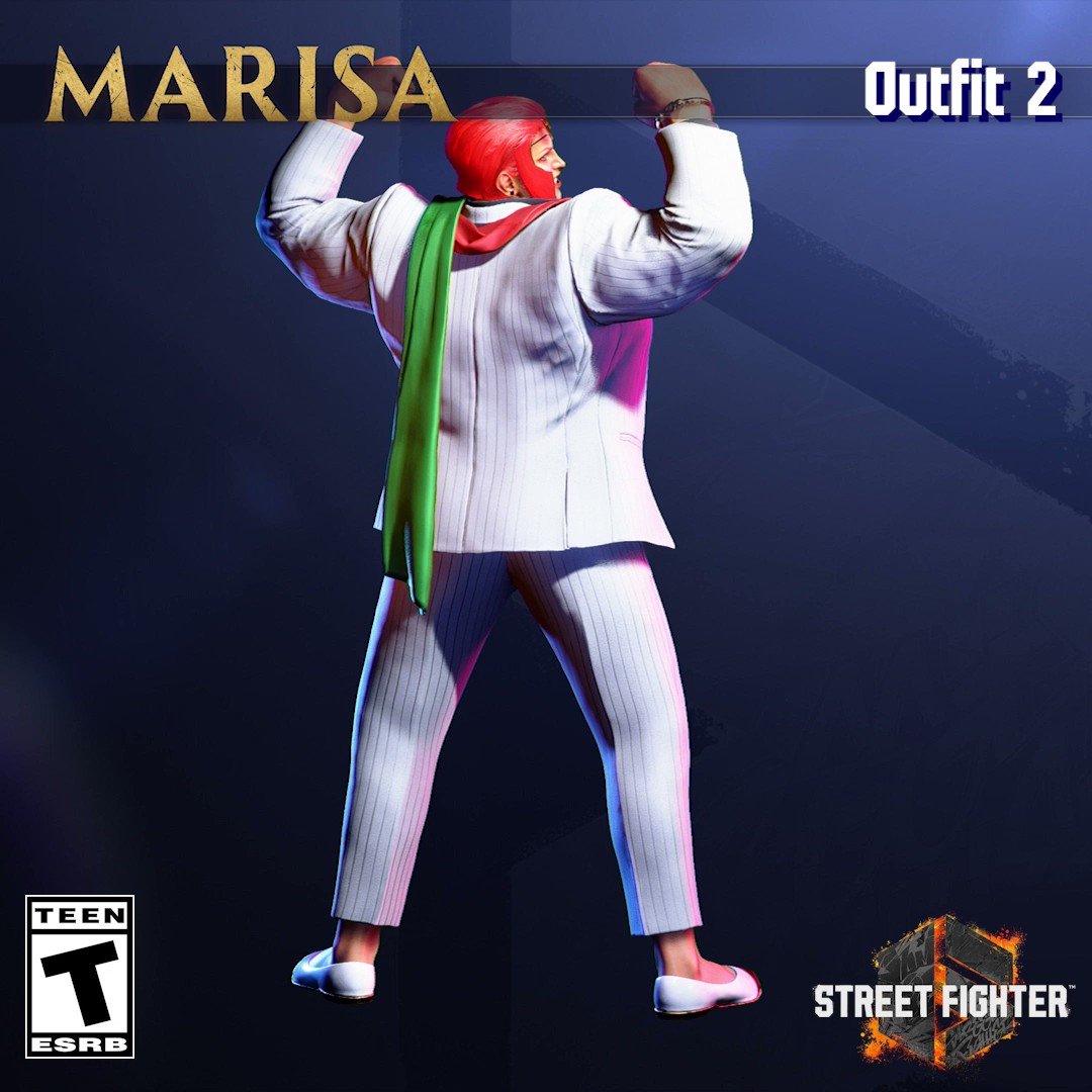 Street Fighter On Twitter A Mouse Is No Match For A Lion Behold Marisas Color 1 10 For 