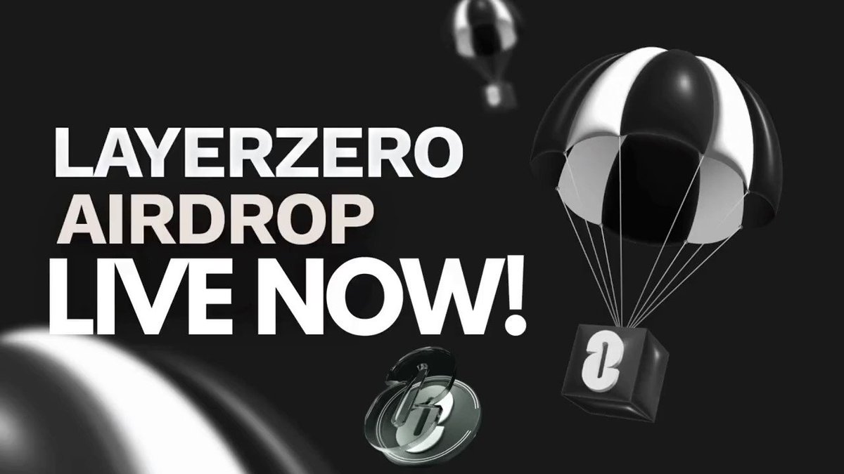 Jessica on Twitter: "RT @LayerZerosLabs: THE $ZRO AIRDROP IS LIVE! 👁 AVAILABLE FOR THE WHOLE ...